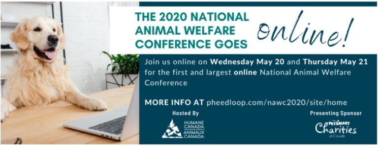 Animal Welfare Online Conference – 5/20/20 to 5/21/20 – The 2020 ...